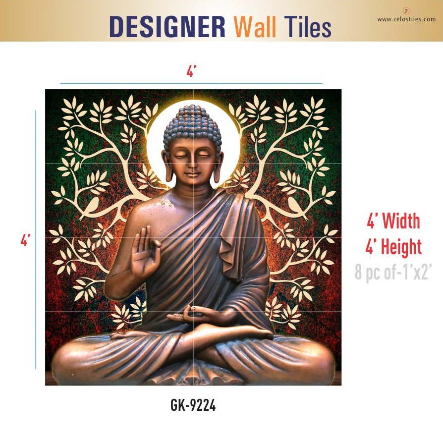 Super embossed BUDDHA Tile