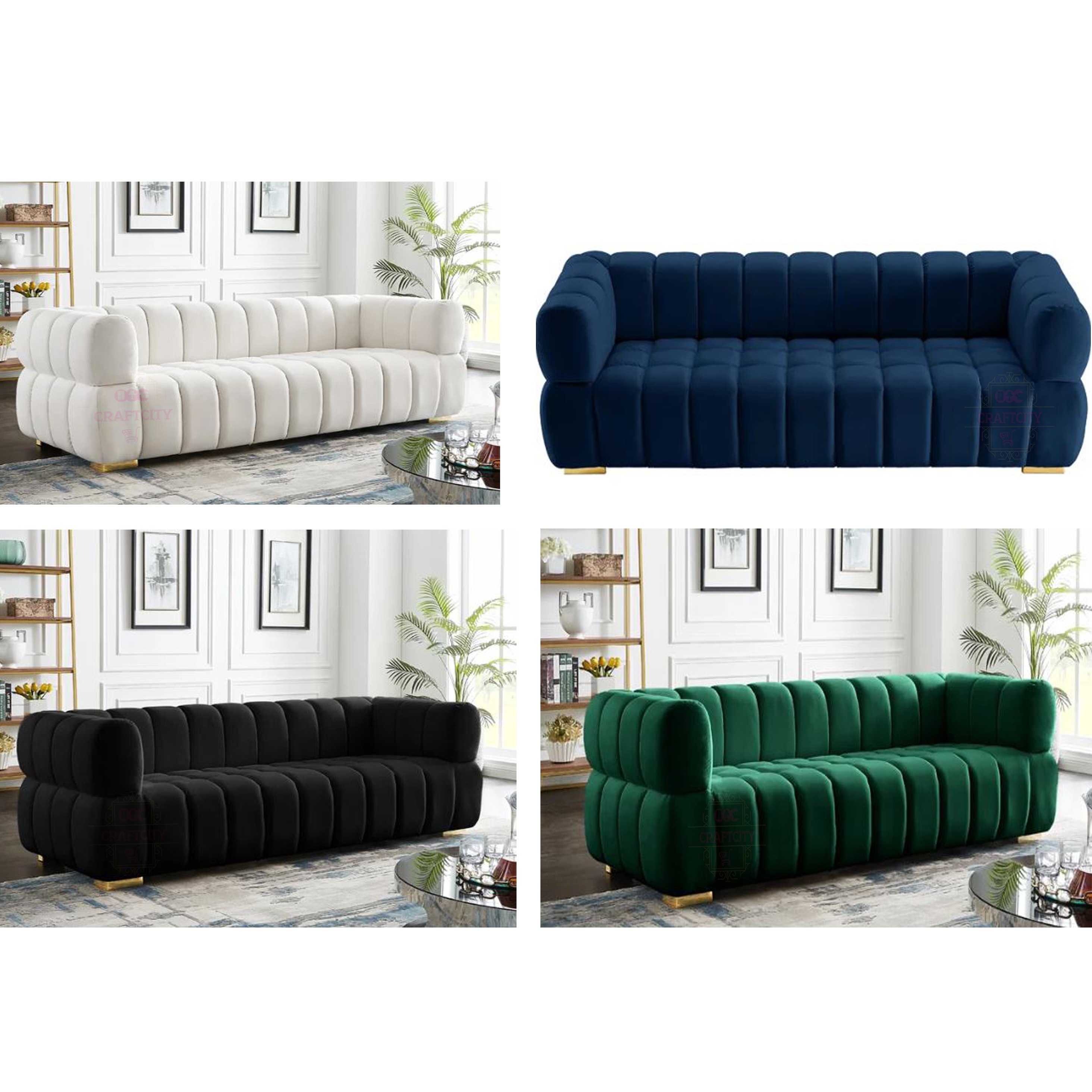 Three Seater Luxury and Stylish Sofa